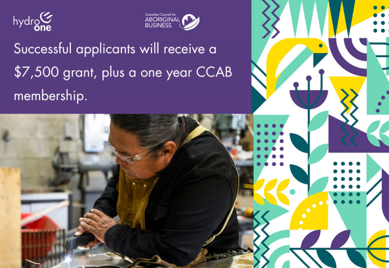 Hydro One Indigenous Entrepreneurship Grant 2023 - CCIB